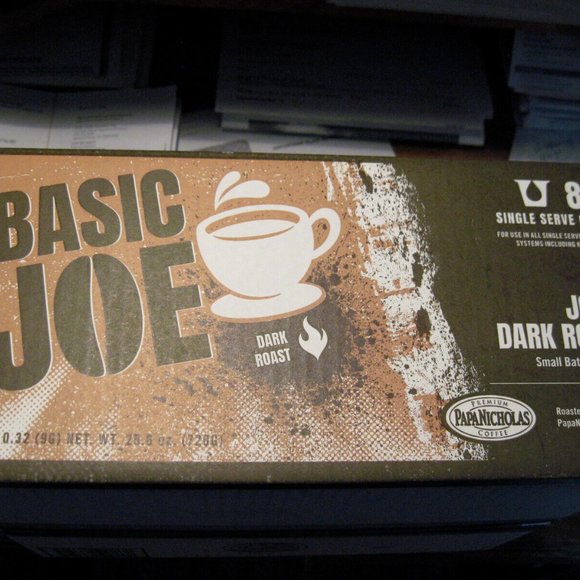 basic joe | Kitchen | Basic Joe Dark Roastroast Single Serve Cups 8 ...
